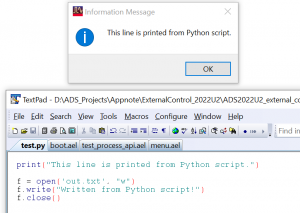 ADS Process API: communicate with external programs | Dr. Mühlhaus ...